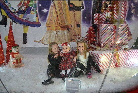 Special Background Transparent Inflatable Ball / Inflatable Snow Dome
