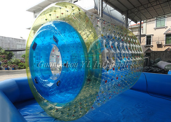 0.8mm PVC Inflatable Water Roller Children Size Beach Inflatable Toys