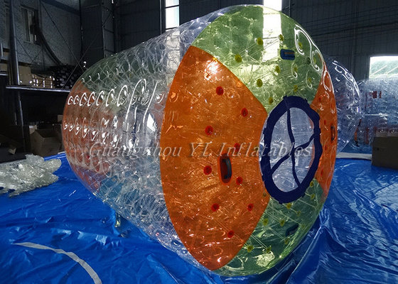 Colorful Inflatable Water Roller , Inflatable Swimming Toys Inflatable Fun Roller