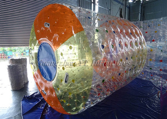 Colorful Inflatable Water Roller , Inflatable Swimming Toys Inflatable Fun Roller