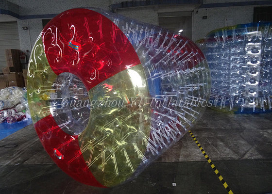 Amazing Sea Water Park Transparent Inflatable Roller Wheel 2.4x2.2x1.6m