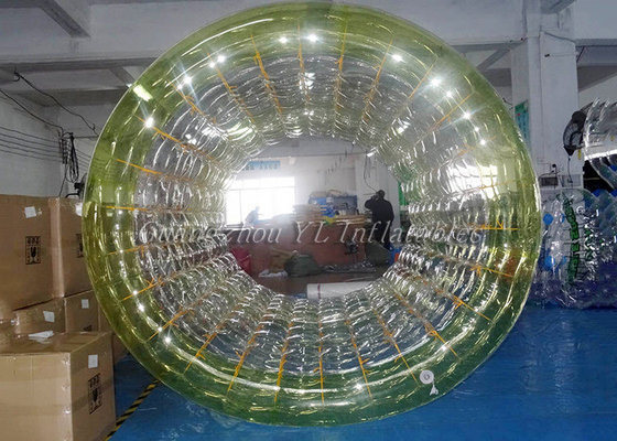 Backyard Inflatable Water Roller , Outdoor Inflatable Games Water Walking Roller
