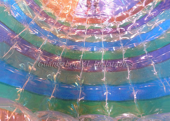 Durable Aqua Park Inflatable Water Roller , Outdoor Rolling Inflatable Ball