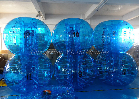 Exciting Inflatable Soccer Games Full Color Adult Human Bubble Ball Suit