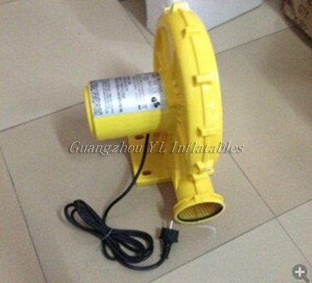 Yellow 330W Commercial Bounce House Blower For Water Inflatable Human Rolling Ball