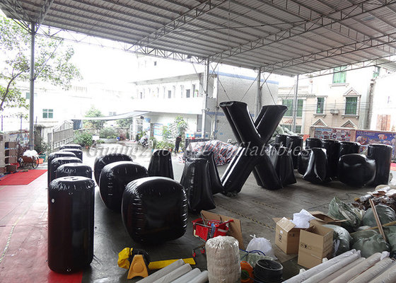 Waterproof Inflatable Paintball Bunkers / Adults Inflatable Garden Toys