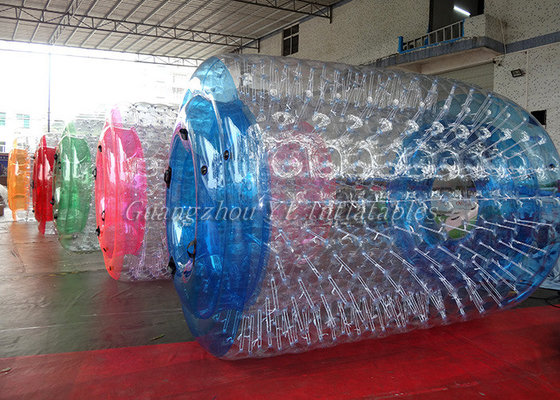 2-3m Length Pvc / Tpu Zorb Rolling Ball Durable Aqua Cylinder For Adults Kids