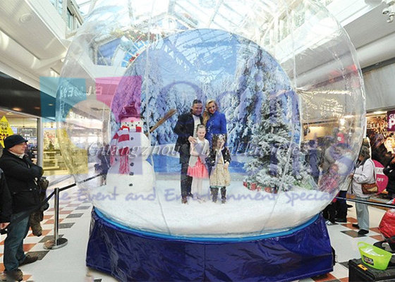 Santa Inflatable Show Ball Rental Inflatable Bubble Tent Clear