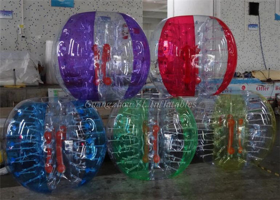 Custom Inflatable Beach Toys Crazy Body Bubble Ball Suit Waterproof
