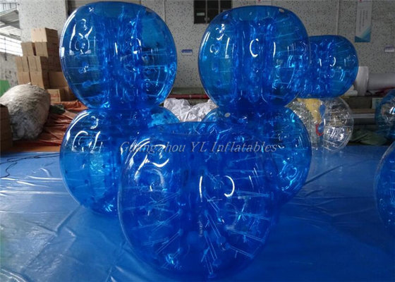 Inflatable Body Bubble Ball Soccer , Inflatable Kids Toys Bubble Bumper Ball