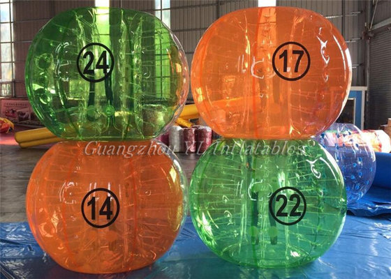 Professional Commercial Human Inflatable Bumper Bubble Ball With Digital Logo