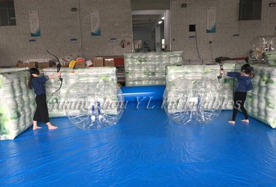 Amusement Army Type Dodge Inflatable Paintball Bunkers Barriers Archery Arena