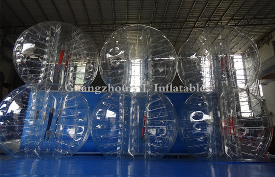 TPU Inflatable Adult Bubble Ball red blue orange clear