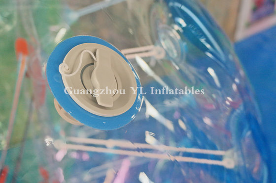 TPU Inflatable Adult Bubble Ball red blue orange clear