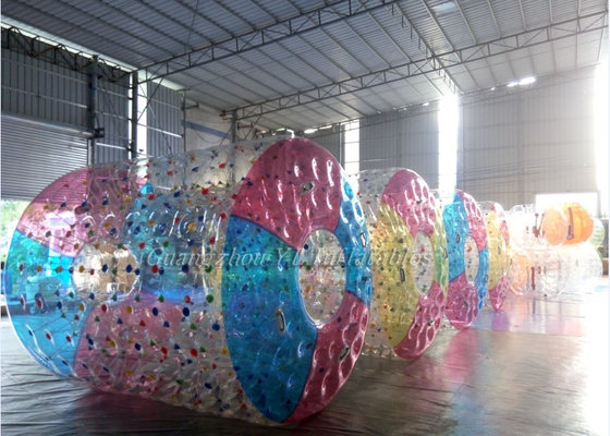 Transparent Water Roller Ball 1.0 Mm PVC Inflatable Roller Wheel