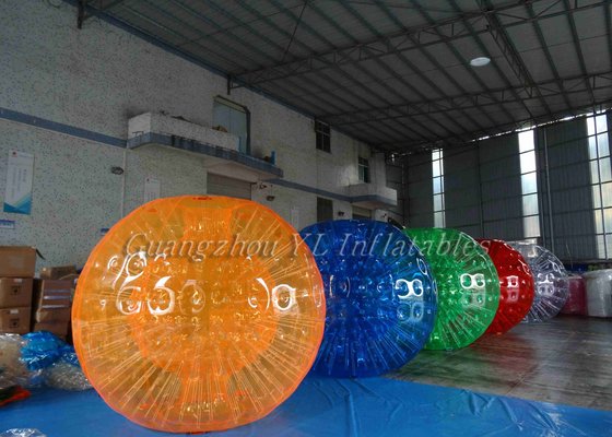 Full Color TPU Human Zorb Ball Crazy / Body Zorbing Ball For Human Rolling Events
