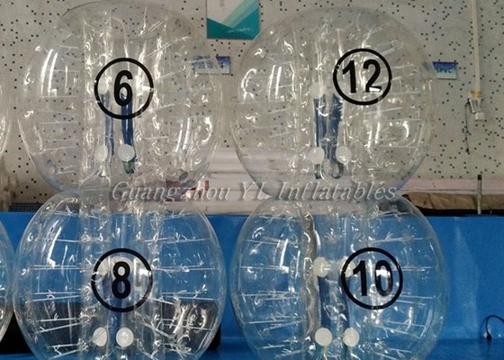 Durable Outdoor Inflatable Games Body Bubble Ball With Number Logo