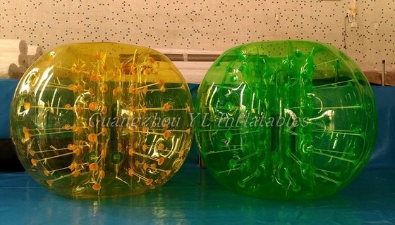 Inflatable 1.25m Sports Games Kids Bubble Ball , Children Zorb Human Ball