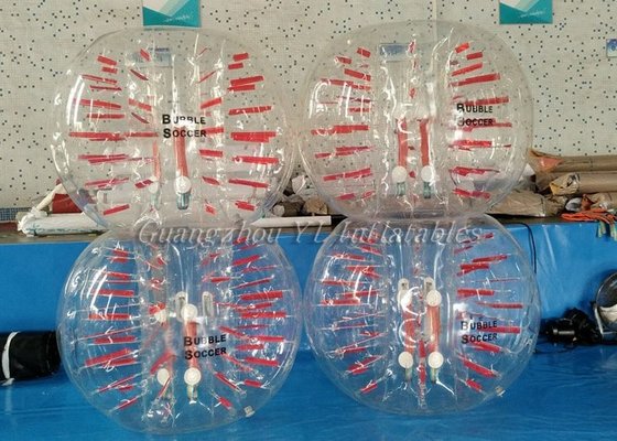 Grass Fluorescent Glowing Body Bubble Ball With Logo Printing Panel