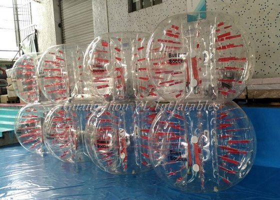 Grass Fluorescent Glowing Body Bubble Ball With Logo Printing Panel