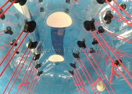 TPU Black Buckles Knocker Ball Inflatable Body Bubble Ball1.55m / 1.8m