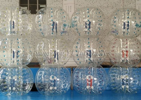 Colorful Buckles 1.55m  Sports Games Adult Bubble Ball , Funny Inflatable Bumper Ball