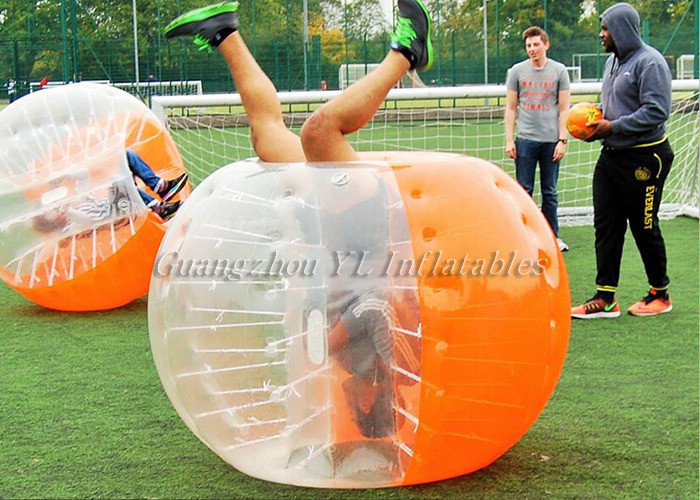 Adult Bubble Ball / Bumper Balls on playground