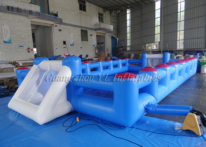 Professional Inflatable Sports Field , Ground Inflatable Soap Football Field