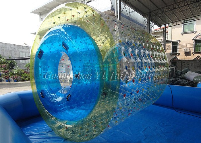 0.8mm PVC Inflatable Water Roller Children Size Beach Inflatable Toys