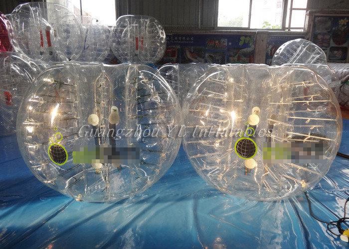 Durable Human Sized Body Bubble Ball , Inflatable Bumper Soccer Ball