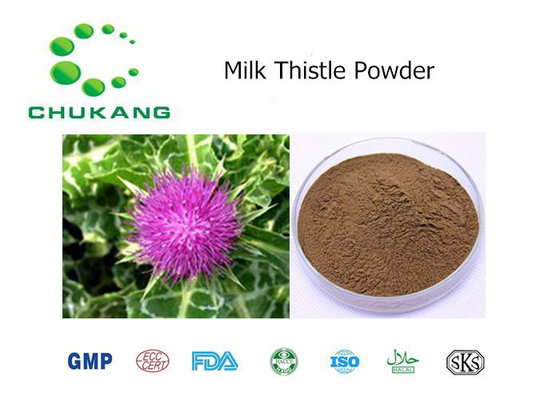Milk Thistle Powdered Herbal Extracts Silybum Marianum L Gaertn Food Ingredients