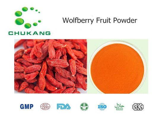 Wolfberry Fruit Powdered Herbal Extracts Lycium BarbarumL Food Ingredients