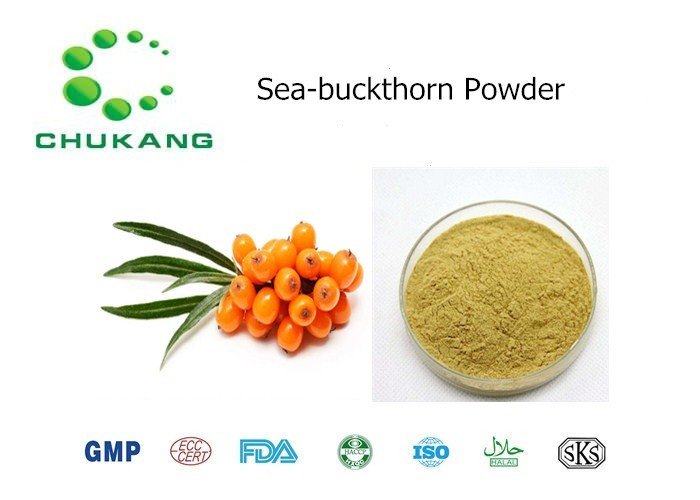 Sea-buckthorn Fruit Juice Powder For Ice Cream , Pudding Or Other Desserts