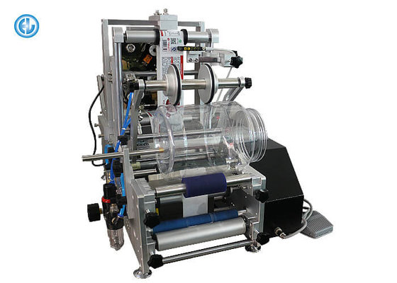 10ml Semi Automatic Bottle Labeling Machine Double Side 220w Power