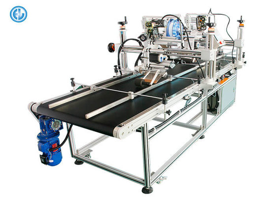 Double Side Automatic Labeling Machine For Big Cardboard Box High Efficiency