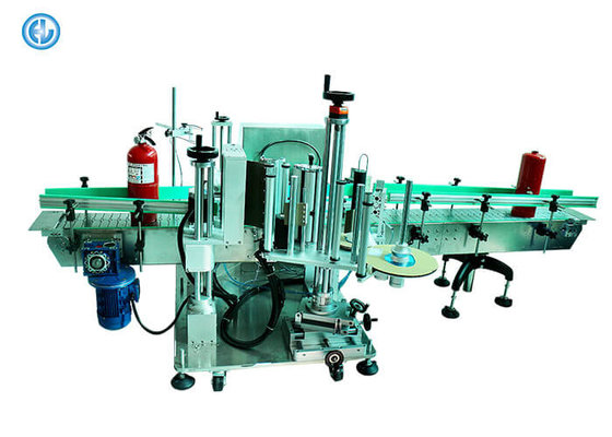 Round Cosmetic Can Labeling Machine , 5L Oil Bottle Labeling Machine
