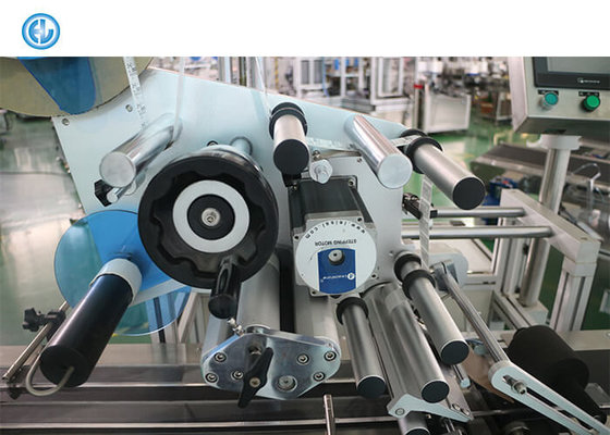 Automatic Sticker Labeling Machine , Front And Back Self Adhesive Labeling Machine