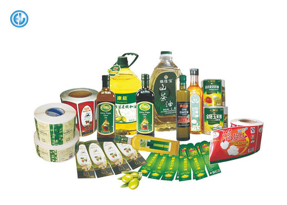 Waterproof Adhesive Transparent Stickers Cosmetic Bottle Packaging Labels in Roll