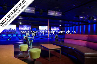 China bowling lanes project-Brunswick bowling lane-glow in dark bowling alleys equipment supplier