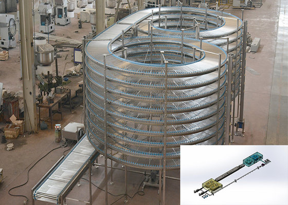 New Condition Automatic Bakery Machine / Toast Bread Production Line