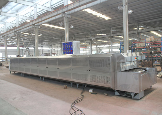 2019 New Design 12Kw 380V Long Bakery Tunnel Oven / Baking Oven