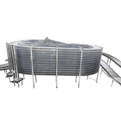 Mutil Layer Bread Sus304 Spiral Cooling Conveyor