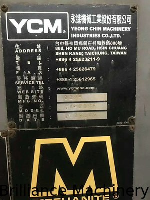 2009 Used Taiwan YCM GT250 CNC Slant Lathe