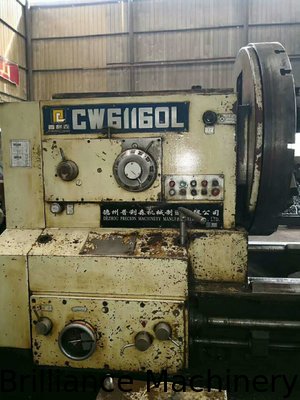 2011 Used Dezhou Precion CW61160L Horizontal Lathe