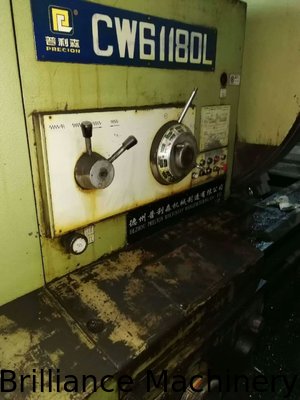 2006 Used Dezhou Precion 61180 Horizontal Lathe