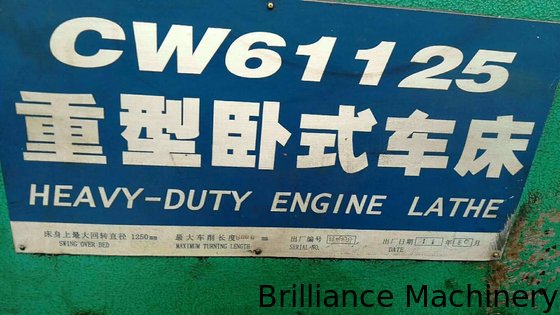 2011 SPARK CW61125 Horizontal Lathe 8m
