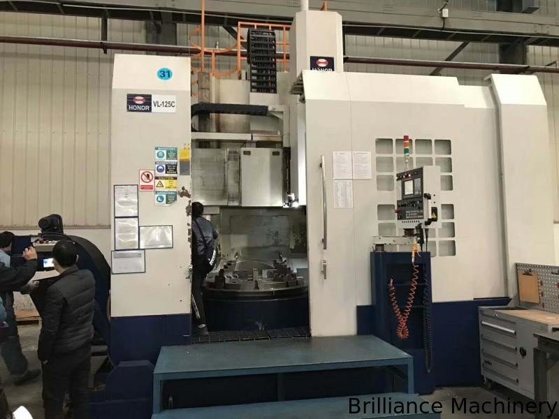 2014 Used Taiwan Honor VL-125C CNC Vertical Turn & Mill complete machine