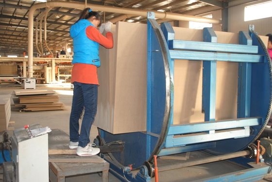 Laminated medium density particleboard / veneered mdf sheets with 5% ~ 12% moisture