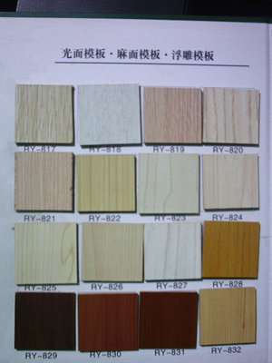 Colorful Plain Slotted MDF Sheets