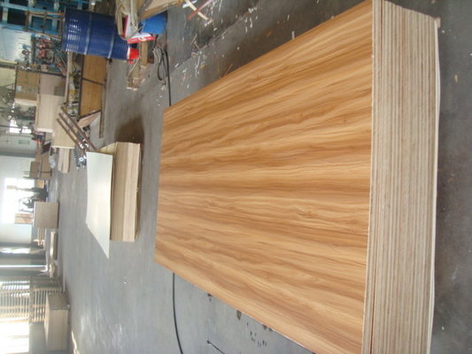 Paper Overlay Faced Melamine MDF Board for Packaging or Construction